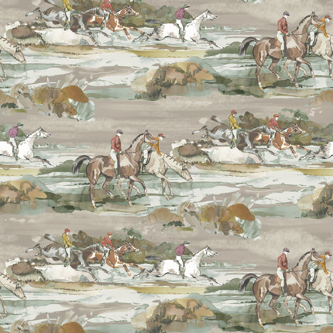 Morning Gallop Wallpaper | Shipping US – Gustavian