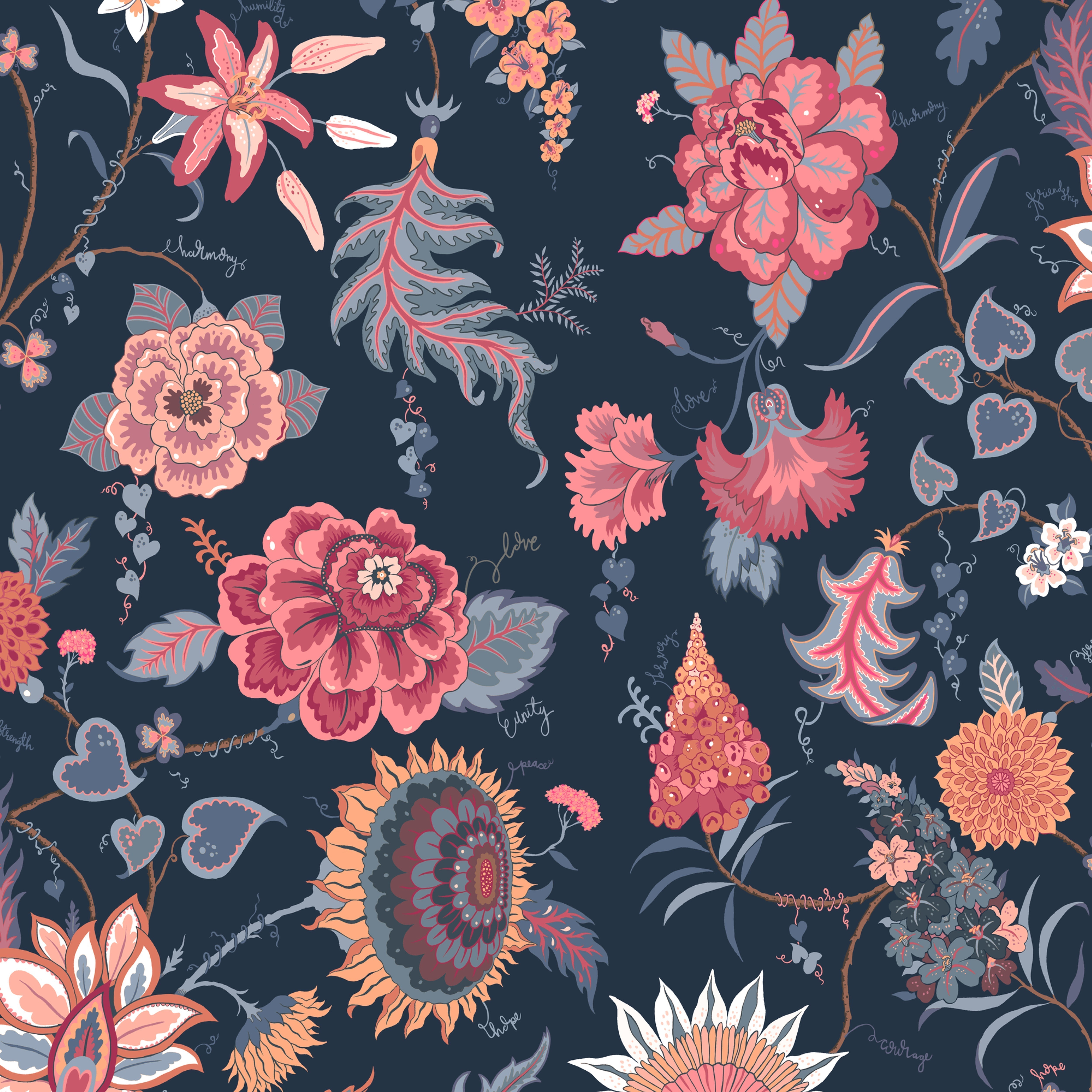 Unity Wallpaper – Gustavian
