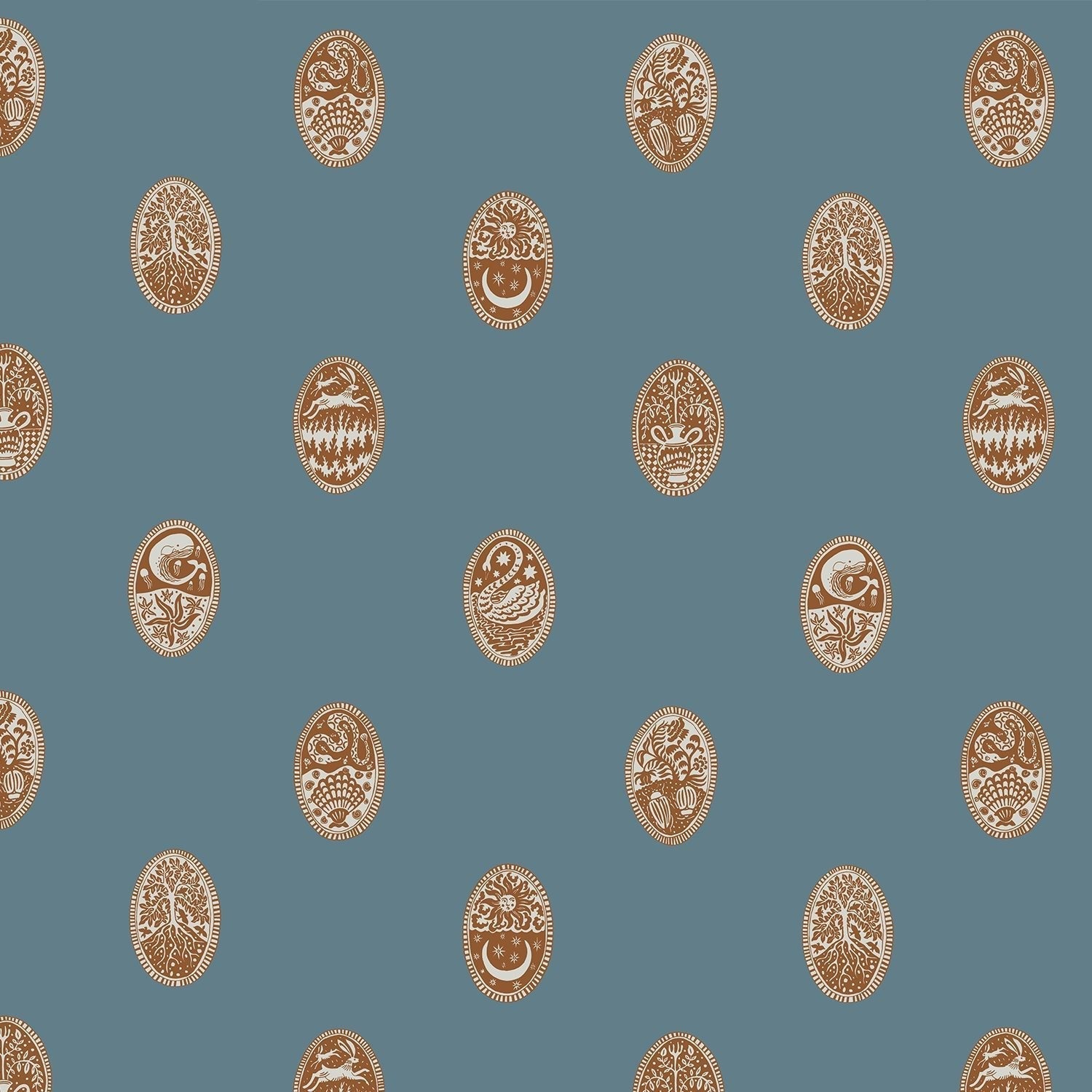 Linear Cameos Wallpaper | Shipping US – Gustavian